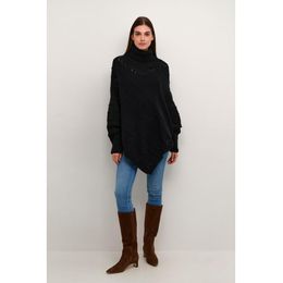 Cream Poncho CRHoliday Loose fit in Pitch Black | Gr.: onesize