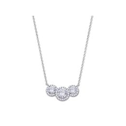 LOTUS SILVER Anhänger Silber 925 Sterling Silber Zirkoniastein Halsketten | Gr.: onesize