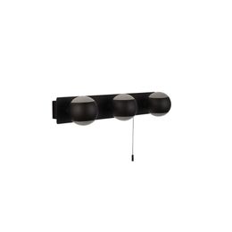 Licht-Erlebnisse Wandlampe (B)45 x (H)8 cm in Schwarz matt Wei&szlig; | Gr.: onesize