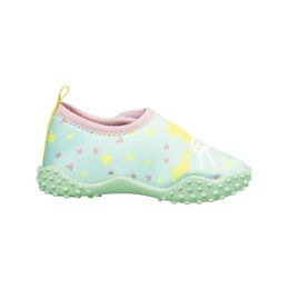 Playshoes Kinder Aquaschuh "Aqua-Schuhe Einhorn" in Grün | Gr.: onesize