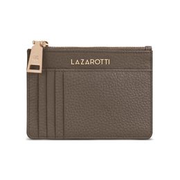 Lazarotti Bologna Leather Schlüsseletui Leder 11,5 cm mit Air Tag Fach in taupe | Gr.: onesize