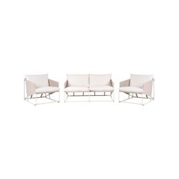 Beliani 3-tlg Lounge Set PONTE in Beige/Grau | Gr.: onesize