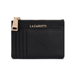Lazarotti Bologna Leather Schlüsseletui Leder 11,5 cm mit Air Tag Fach in black | Gr.: onesize