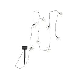 STAR TRADING Solar Outdoor-Lichterkette ,Firework Solar‘, 8 LED Lichtquellen, Senso | Gr.: onesize