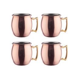 Butlers Mini-Becher MOSCOW MULE 4er-Set in Gold | Gr.: onesize