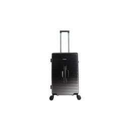 Saxoline SX Blue Elite M Trunk Trolley TSA Zahlenschloss Spinner 66 cm in black gradient | Gr.: onesize