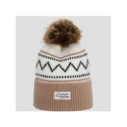 Chillouts Headwear Bommelm&uuml;tze Ella in Wei&szlig; | Gr.: onesize