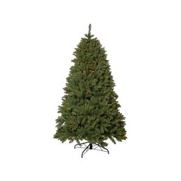 STAR TRADING Künstlicher Weihnachtsbaum ,Narvik‘, Fichte, 300 LEDs, groß, 210cm | Gr.: onesize