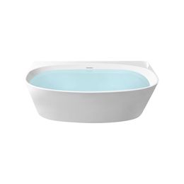 Beliani Badewanne PARNAIBA in Weiß - (W) 79 x (H) 58 x (L) 150 cm | Gr.: onesize
