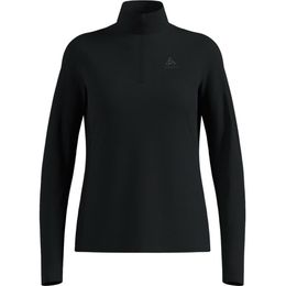 Odlo Longsleeve "Midlayer 1/2 Zip Besso" in Schwarz | Gr.: L