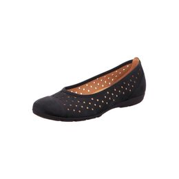 Gabor Klassische Ballerinas in Blau | Gr.: 38