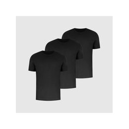 Smilodox T-Shirt Karry 3er Pack in Schwarz | Gr.: XL