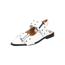 Steve Madden Ballerinas in Wei&szlig; Lack | Gr.: 36