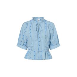 Y.A.S Bluse YASCina in hellblau blau | Gr.: 40