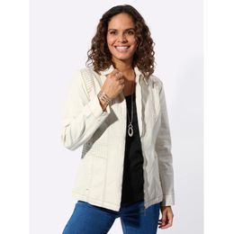 WITT WEIDEN Jeans-Jacke in ecru | Gr.: 42