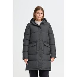 oxmo Wintermantel OXMINNA LONG JACKET in Stein | Gr.: XL