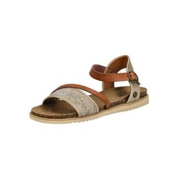 Mustang Sandalen in Beige | Gr.: 38