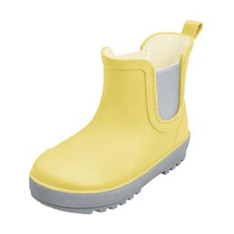 Playshoes Kinder Stiefel "Regenstiefel Halbschaft" in Gelb | Gr.: 21