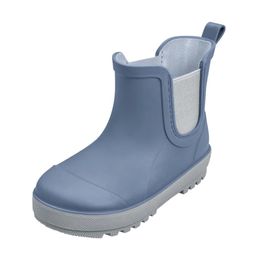 Playshoes Kinder Stiefel "Regenstiefel Halbschaft" in Blau | Gr.: 20