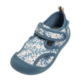 Playshoes Kinder Aquaschuh "Aqua-Schuhe Blümchen" in Blau | Gr.: 24/25