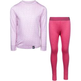 Trespass Kinder Funktionsunterhose "Alec Base Layer Set" in Rot | Gr.: 11-12 Jahre
