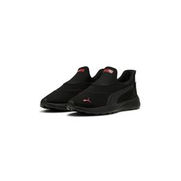 Puma Sneakers Low Softride Cosmic sliptech in schwarz | Gr.: 44-dot-5