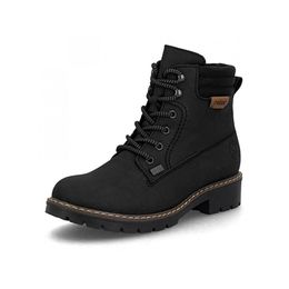 Rieker Schnürstiefel in Schwarz | Gr.: 37