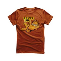 T-Shirt "GARFIELD Level Up T-Shirt" in Orange | Gr.: L