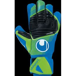 Torwarthandschuh "Uhlsport Aquasoft" in Blau | Gr.: 9