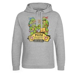 Teenage Mutant Ninja Turtles Hoodie "Pizza Party With My Bros Epic Hoodie" in Grau | Gr.: M