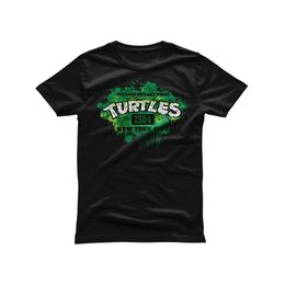 Teenage Mutant Ninja Turtles T-Shirt "Turtles Graffiti Splash T-Shirt" in Schwarz | Gr.: XL