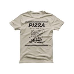 Teenage Mutant Ninja Turtles T-Shirt "The New York Slice T-Shirt" in Khaki | Gr.: S
