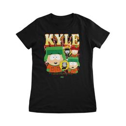 Shirt "South Park Kyle Bootleg Rap Girly Tee" in Schwarz | Gr.: XL