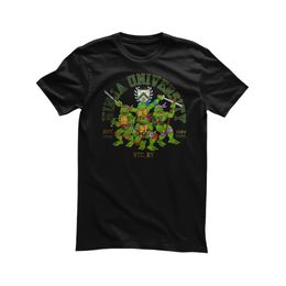 Teenage Mutant Ninja Turtles T-Shirt "Ninja University T-Shirt" in Schwarz | Gr.: L