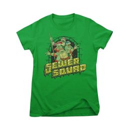 Teenage Mutant Ninja Turtles Shirt "Sewer Squad Girly Tee" in Grün | Gr.: M