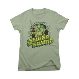 Teenage Mutant Ninja Turtles Shirt "Sewer Squad Girly Tee" in Gr&uuml;n | Gr.: XXL