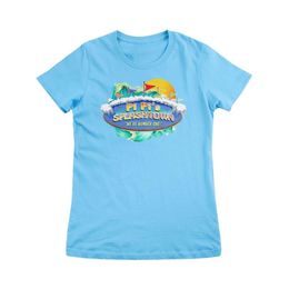 South Park Shirt "Pi Pi's Splashtown Girly Tee" in Blau | Gr.: L