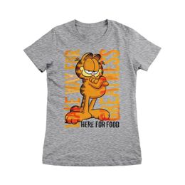 GARFIELD Shirt "Make Way For Greatness Girly Tee" in Grau | Gr.: S