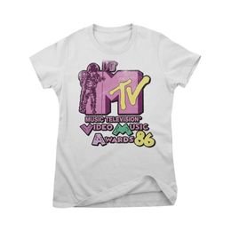 Shirt "MTV Video Music Awards 86 Girly Tee" in Wei&szlig; | Gr.: S
