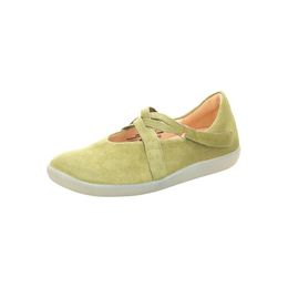 Think! Leder-Ballerinas in Khaki | Gr.: 40,5
