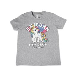 Shirt "My Little Pony Unicorn Fan Club Kids Tee" in Grau | Gr.: 12