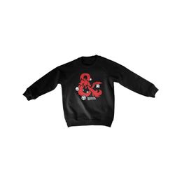Dungeons and Dragons Kinder Sweatshirt "Dungeons & Dragons Dices Kids Sweatshirt" in Schwarz | Gr.: 8