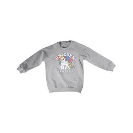 Kinder Sweatshirt "My Little Pony Unicorn Fan Club Kids Sweatshirt" in Grau | Gr.: 9-10 Jahre