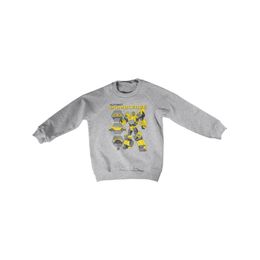 Kinder Sweatshirt "Transformers Autobot Kids Sweatshirt" in Grau | Gr.: 9-10 Jahre