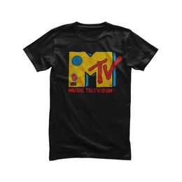 T-Shirt "MTV Radio Transistor Logo T-Shirt" in Schwarz | Gr.: XL