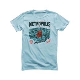 Superman T-Shirt "Metropolis Daily Planet T-Shirt" in Blau | Gr.: S