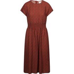 Trespass Maxikleid "Susanne Casual Midi Dress" in Rot | Gr.: L