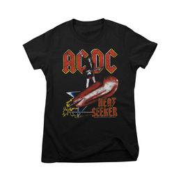 ACDC Shirt "AC/DC Heat Seeker Girly Tee" in Schwarz | Gr.: M