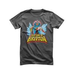 Superman T-Shirt "Last Son Of Krypton T-Shirt" in Grau | Gr.: XXL