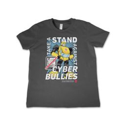 Transformers Shirt "Take A Stand Against Cyber Bullies Kids Tee" in Grau | Gr.: 12